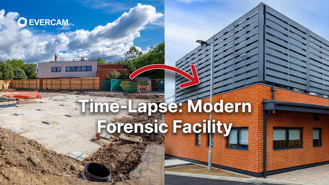 4K Time-Lapse: Witnessing the Rise of the East London Forensic Centre ...