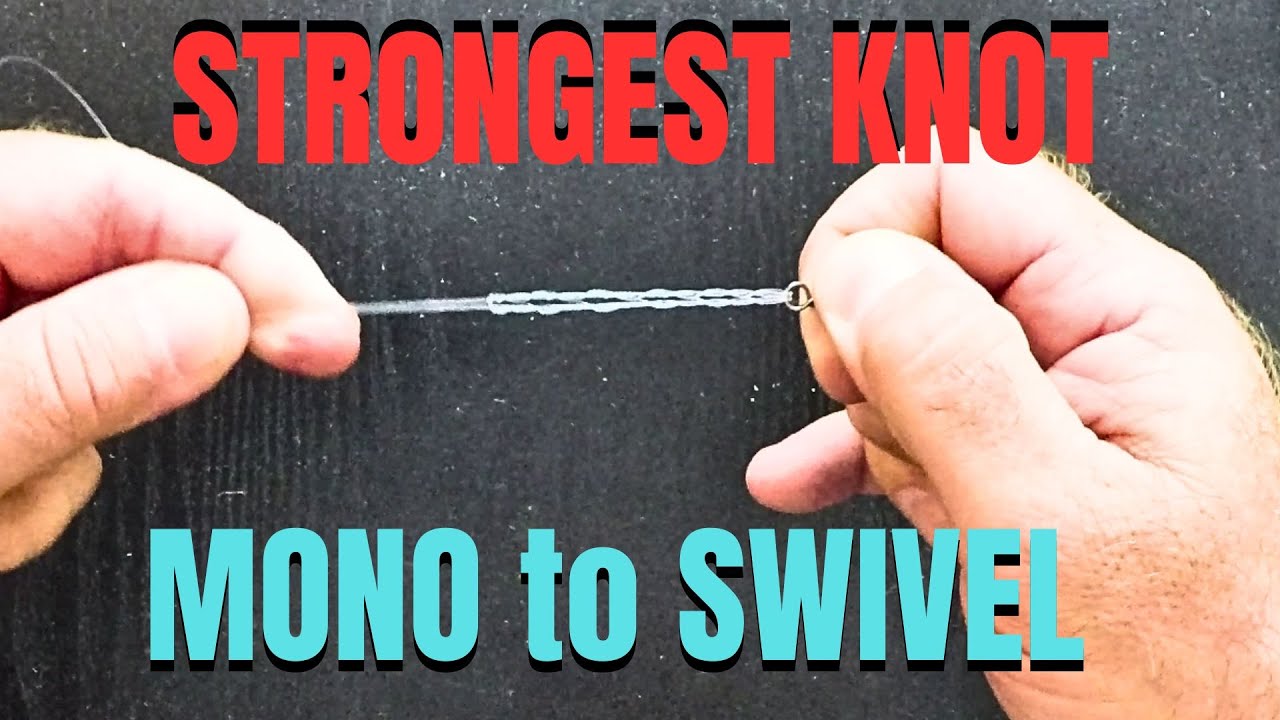 STRONGEST KNOT Mono To Swivel How To Tie Offshore Swivel Knot YouTube