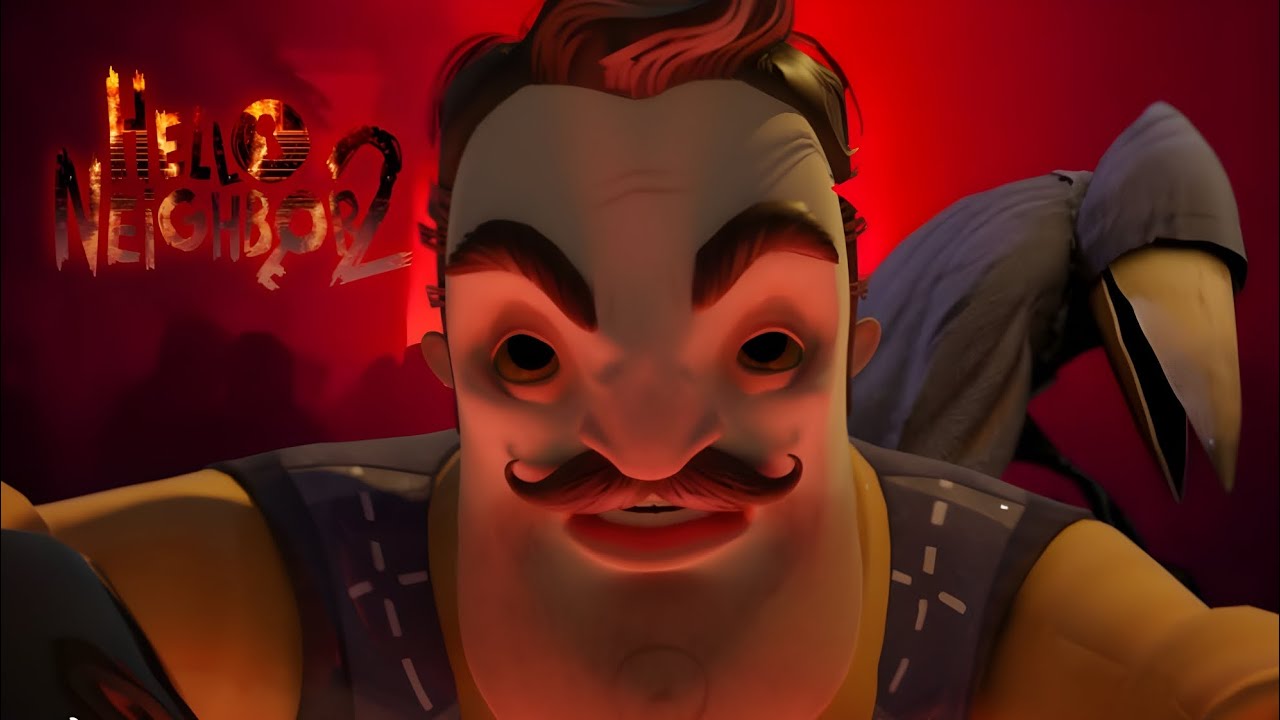 Hello Neighbor 2 All Halloween Update Trailers with Mr.Guest(by ...