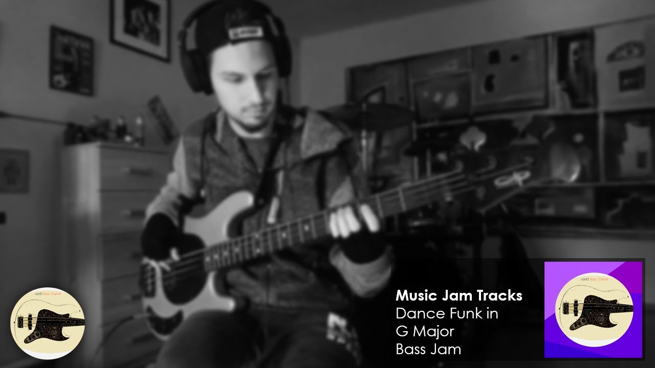 Dance Funk in G Major Bass Jam daniB5000 - YouTube