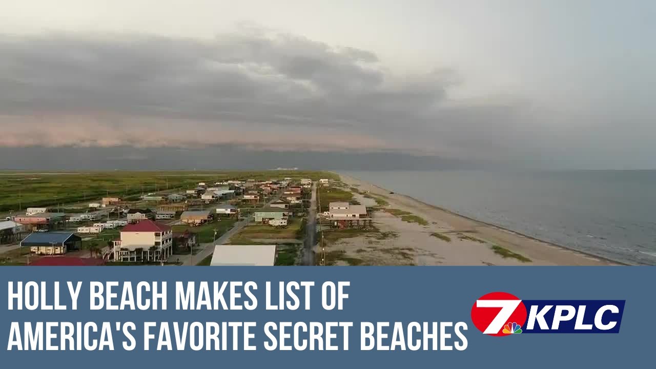 Holly Beach makes list of America’s favorite 100 secret beaches - YouTube