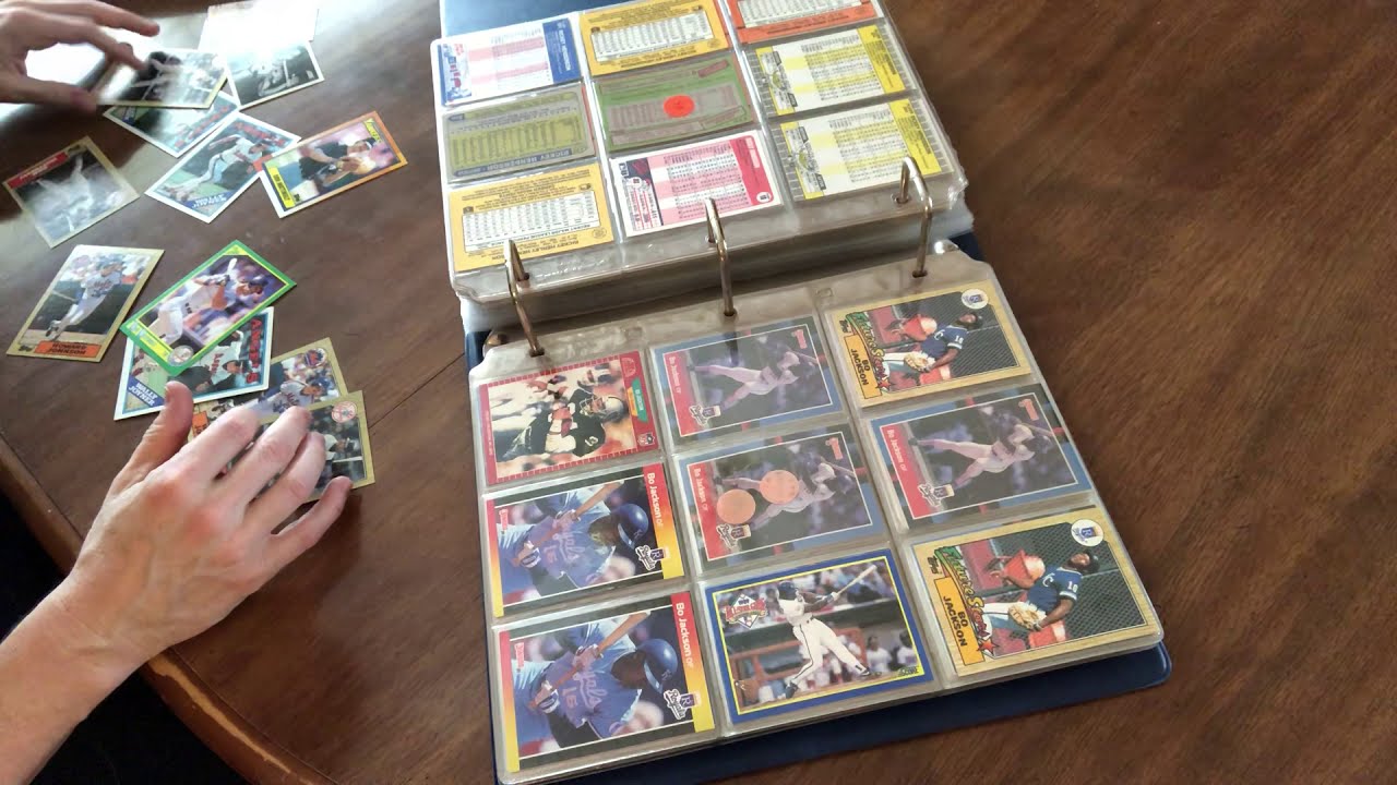 Sorting a trading card collection. ASMR. No talking. - YouTube