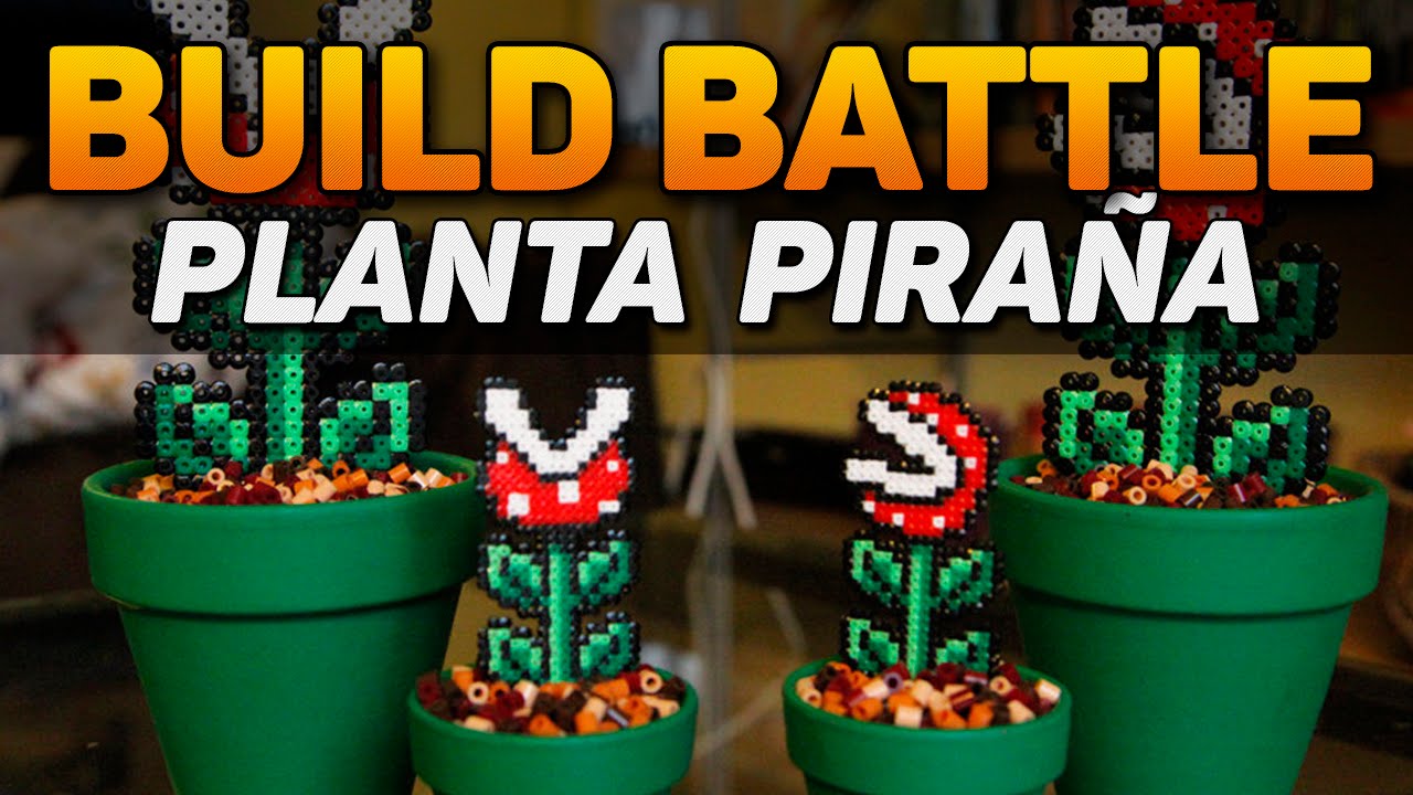 BUILD BATTLE - Planta PIRAÑA || Minecraft - YouTube