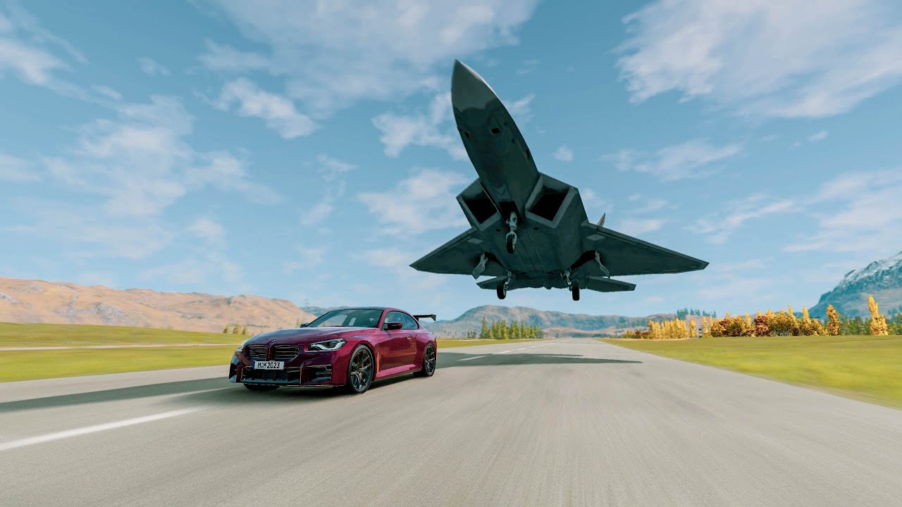 This is the best BMW in the world! Racing against a fighter jet? - YouTube