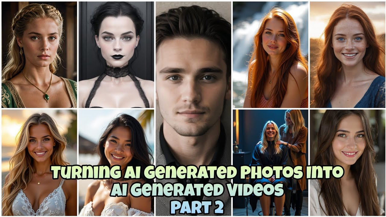Turning Realistic AI Generated Photos Into AI Generated Videos Part 2 ...