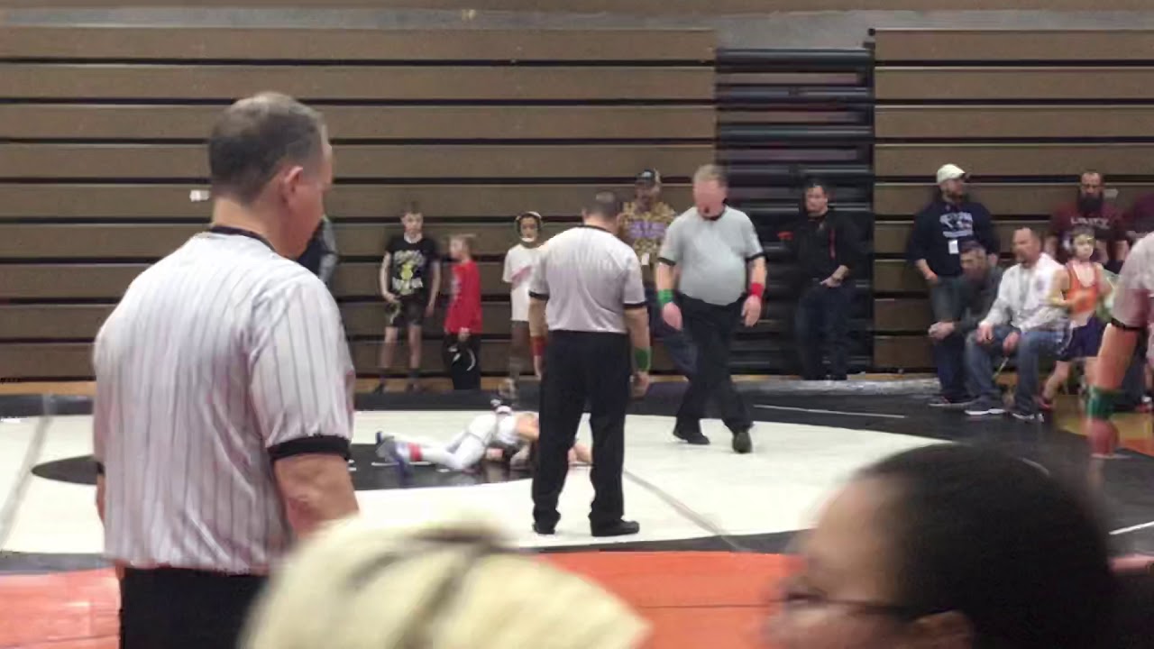 Devin Ehler vs C Clavey 2019 IKWF central section Sectionals - YouTube