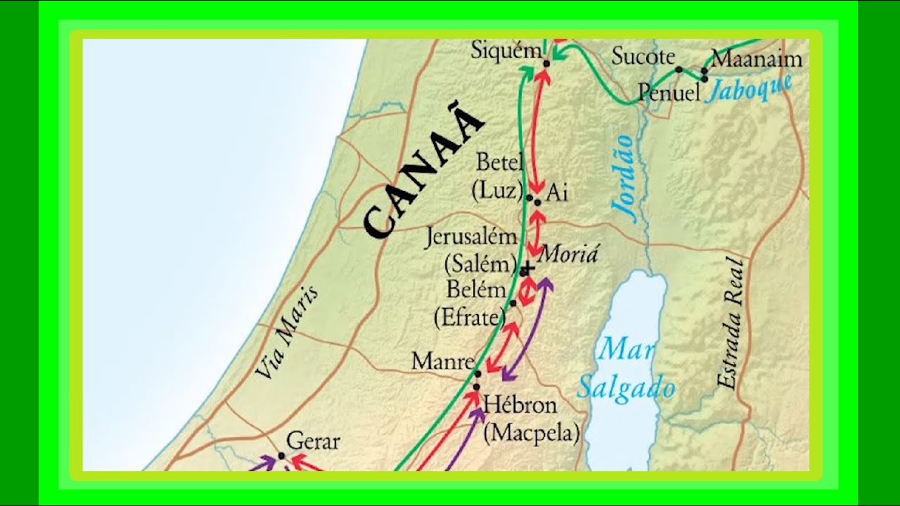 A TERRA PROMETIDA DE CANAÃ - ESTUDO BÍBLICO NO COLISEU HALL - YouTube