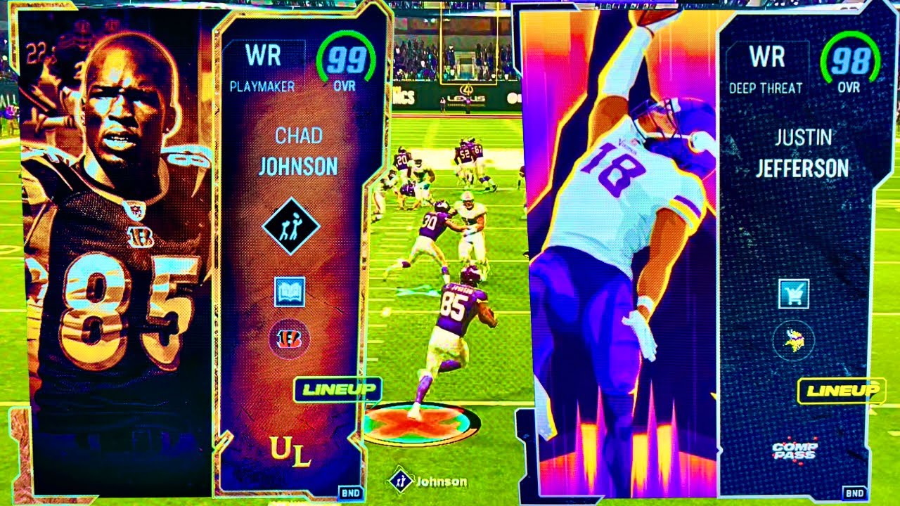 Justin Jefferson & Chad Johnson Destroy The Defense! Madden 24 Ultimate ...