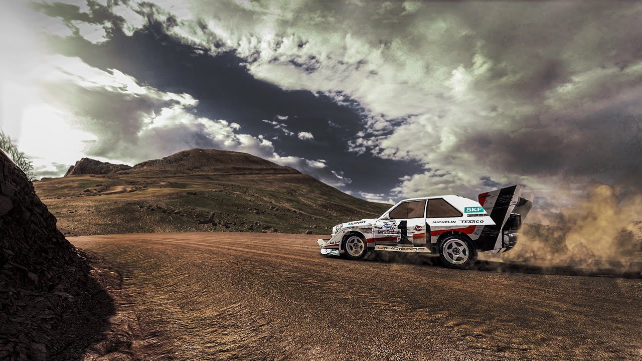 Dirt Rally - Hillclimb - Pikes Peak USA - Afternoon / Sunny - Audi ...