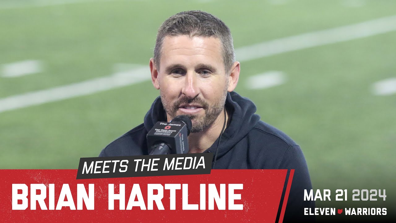Brian Hartline discusses Ohio State's 2024 WR room, Jeremiah Smith ...