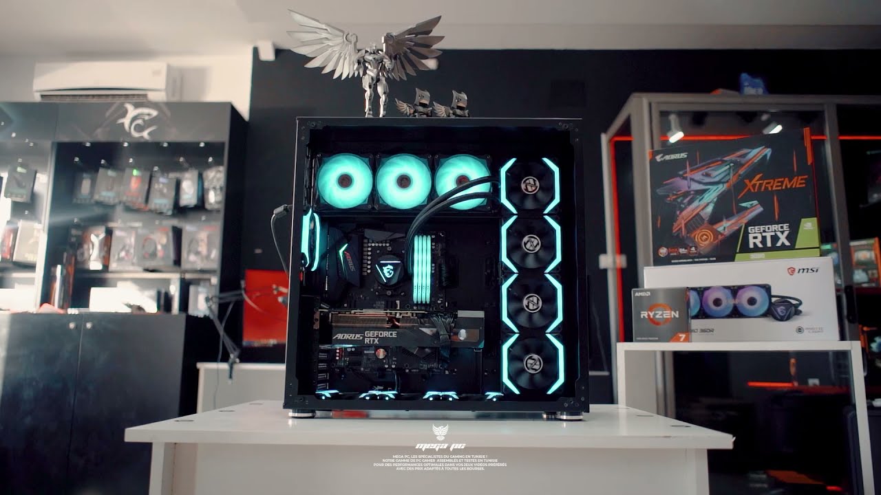 EXTREME GAMING SETUP 🔥 | BY MEGA PC - YouTube