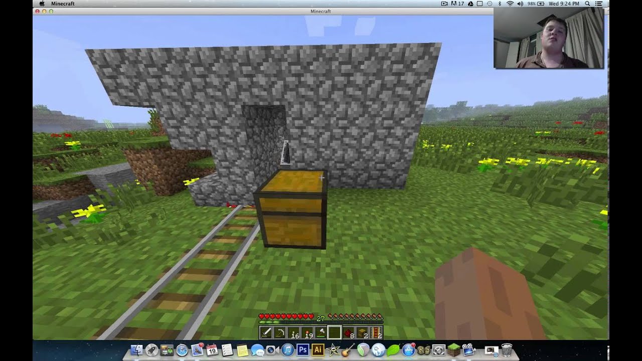 Minecraft Monorail Alpha 1 - YouTube