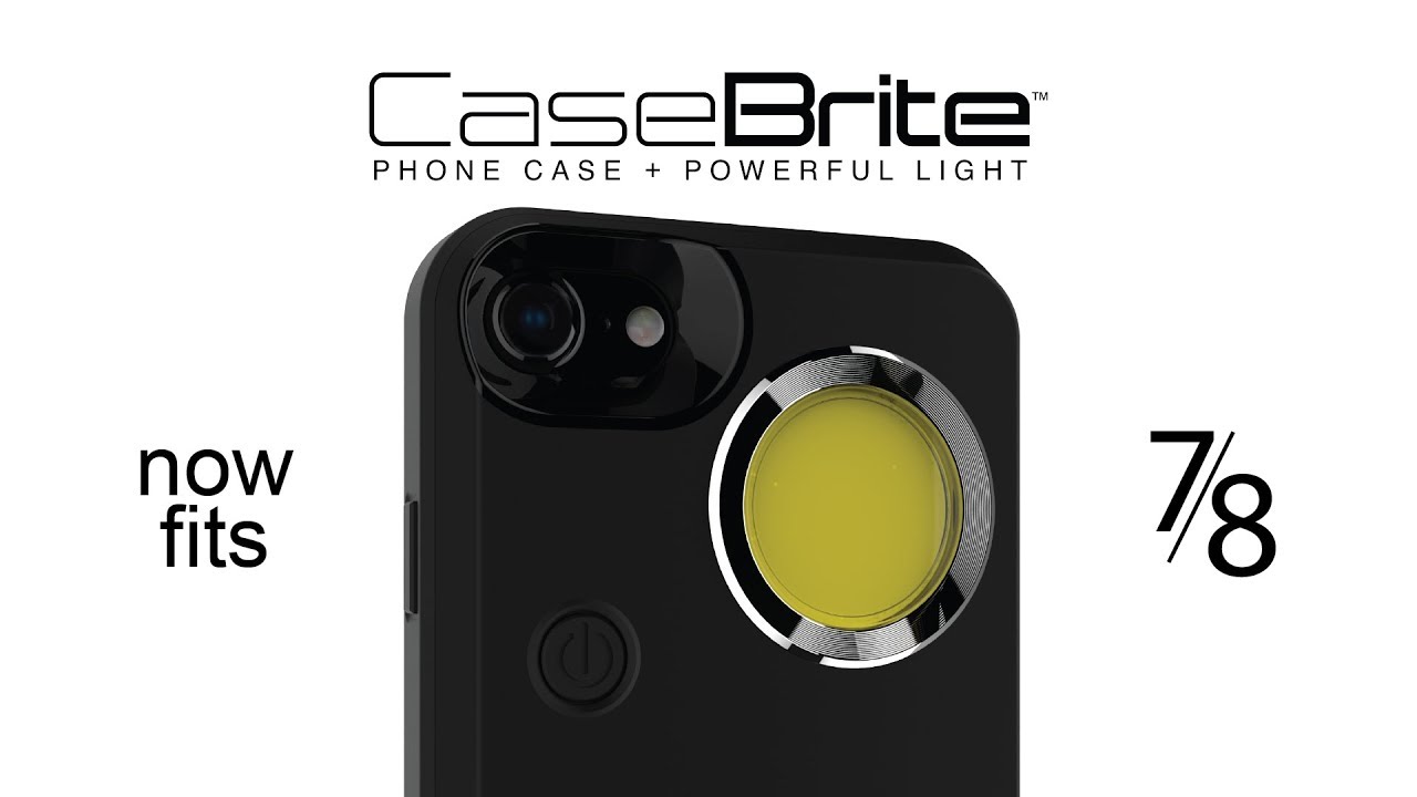 CaseBrite - Bright Flashlight & Tough Case for iPhone 8, 7, 6s & 6 ...