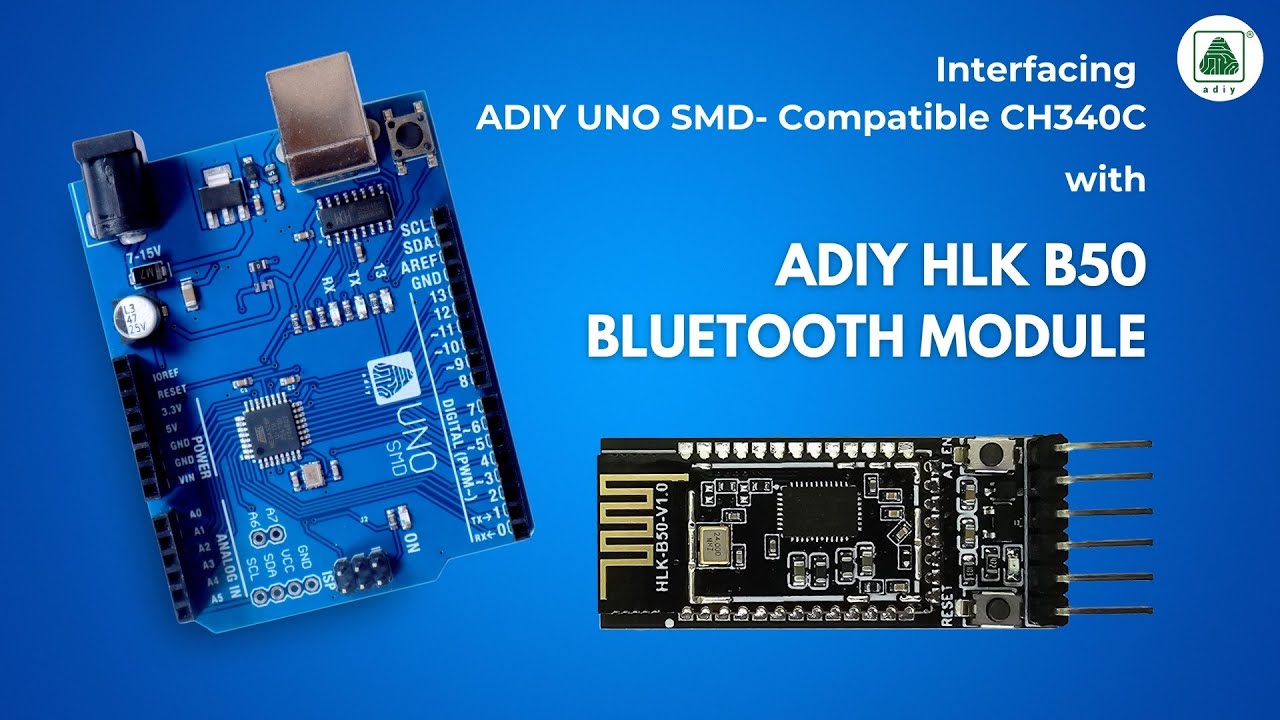 Step-by-Step: Interfacing ADIY UNO SMD with HLK B50 Bluetooth Module Tutorial #electronics #uno ...