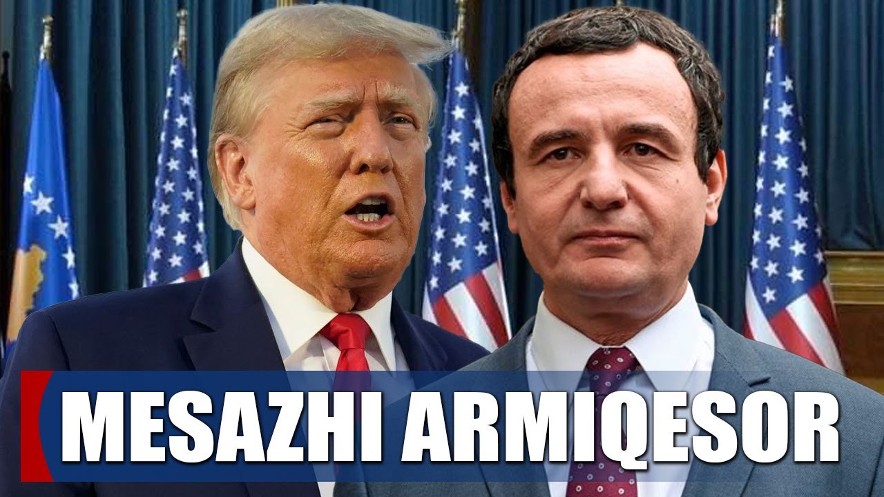 “Ah more Albin ti….”/ Trump mesazh Kurtit - YouTube