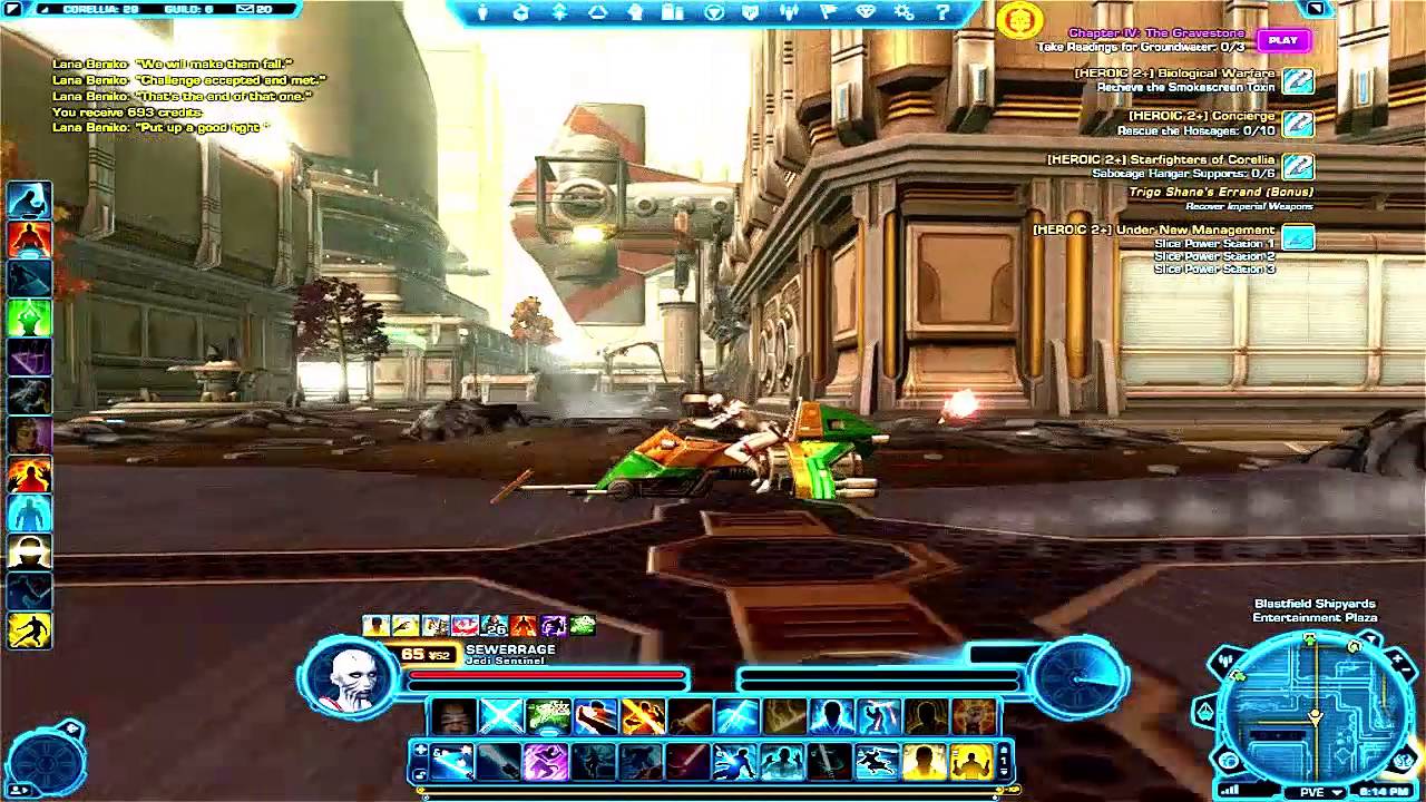 SWTOR - Watchman Sentinel - Extreme DPS Build - YouTube