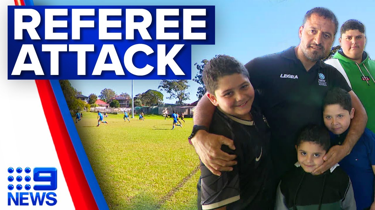 Long road to recovery for father injured in disturbing referee attack ...