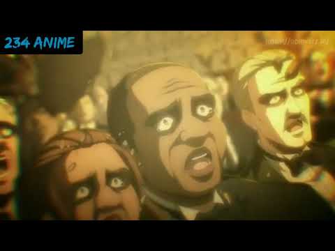 Momen epic Eren berubah jadi Titan di pemerintahan marley