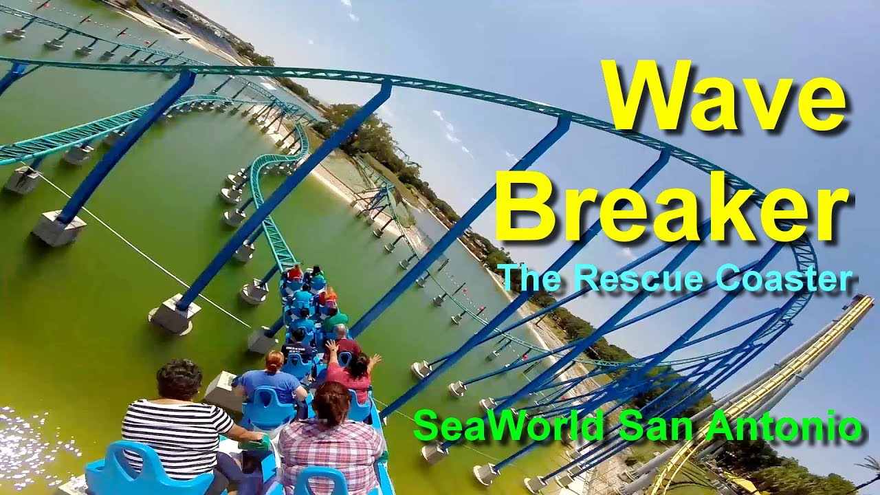 Wave Breaker The Rescue Coaster SeaWorld San Antonio On Ride Wrist ...