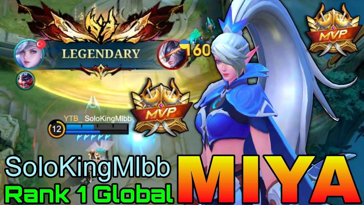 Deadly Arrows Miya Double MVP Gameplay - Top 1 Global Miya by ...