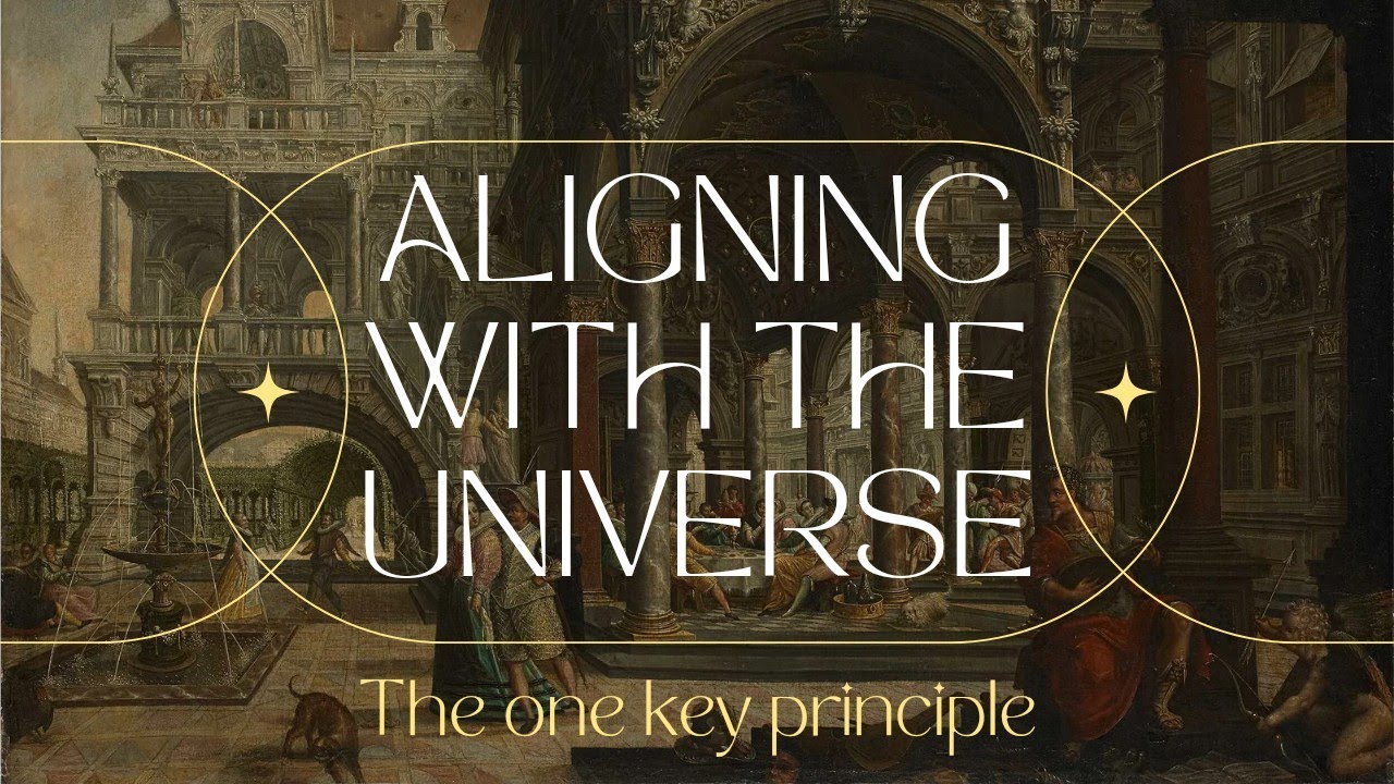 How to align yourself with the universe - YouTube