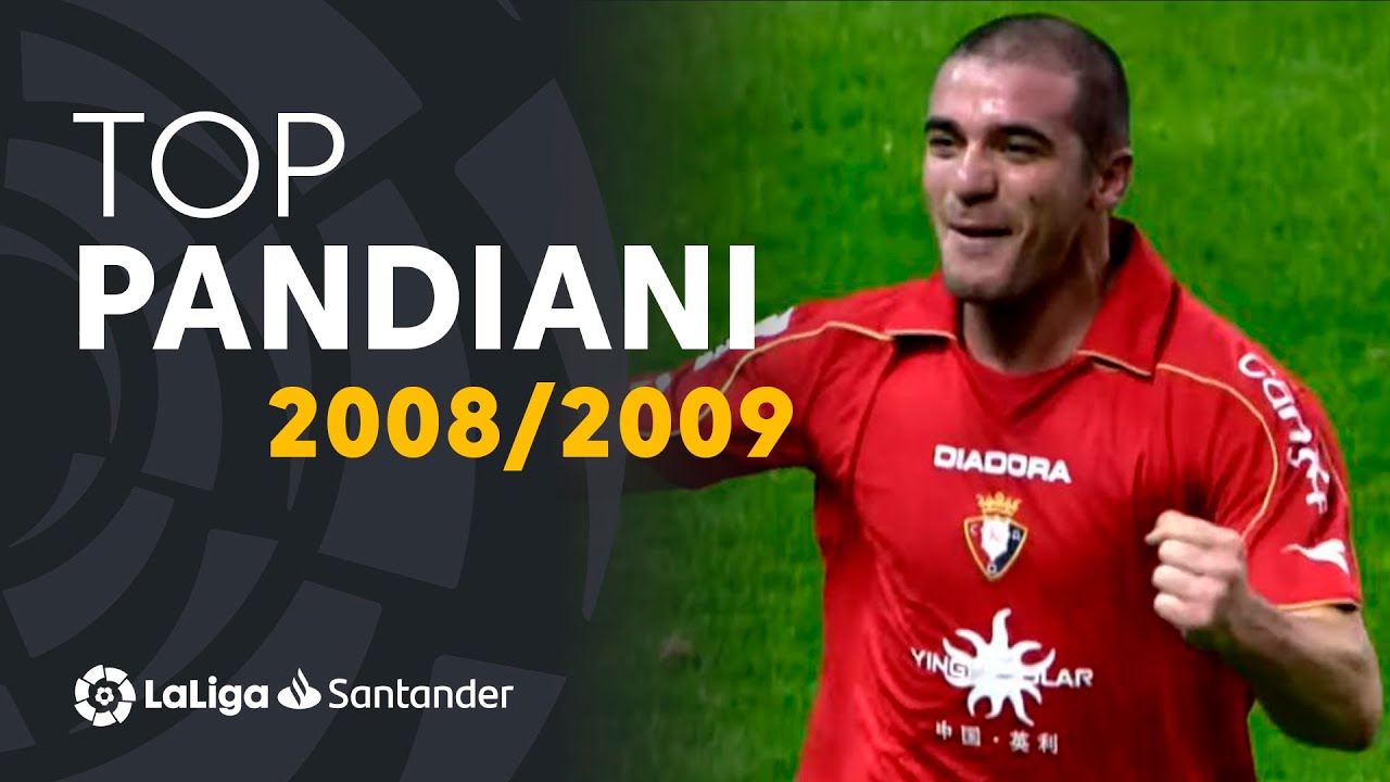 TOP Goles Walter Pandiani LaLiga Santander 2008/2009 - YouTube