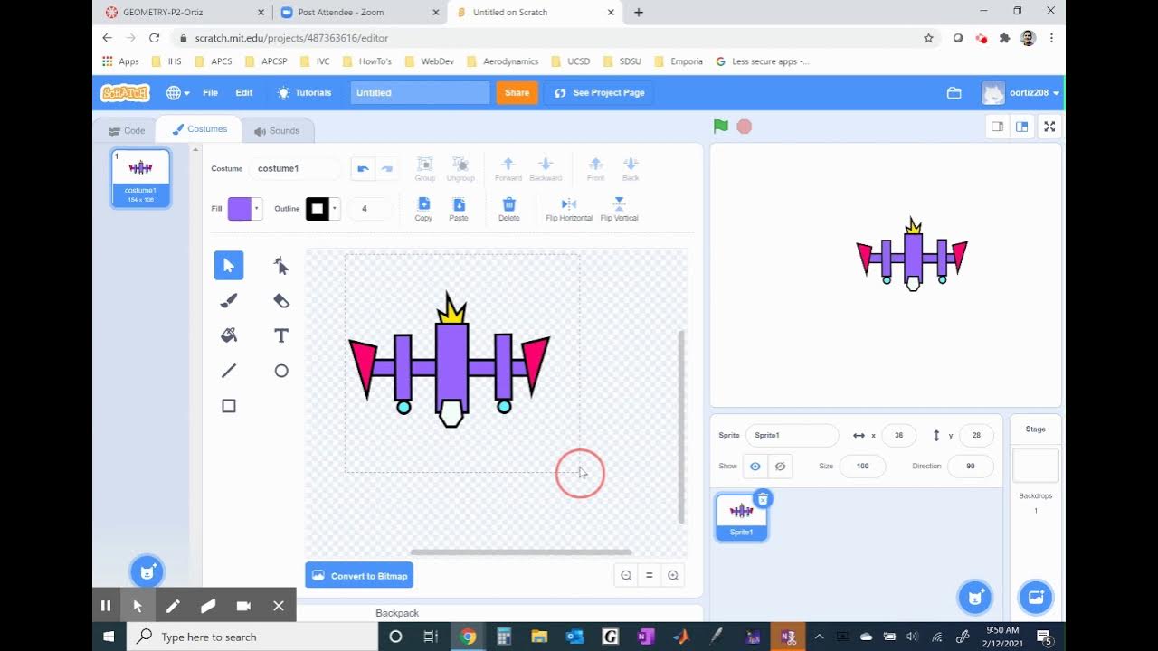 Scratch - Space Invaders Tutorial 12 - YouTube
