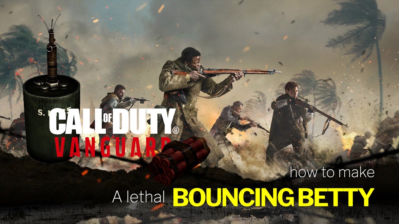 COD Vanguard : Lethal S-Mine 44 (bouncing betty) - YouTube