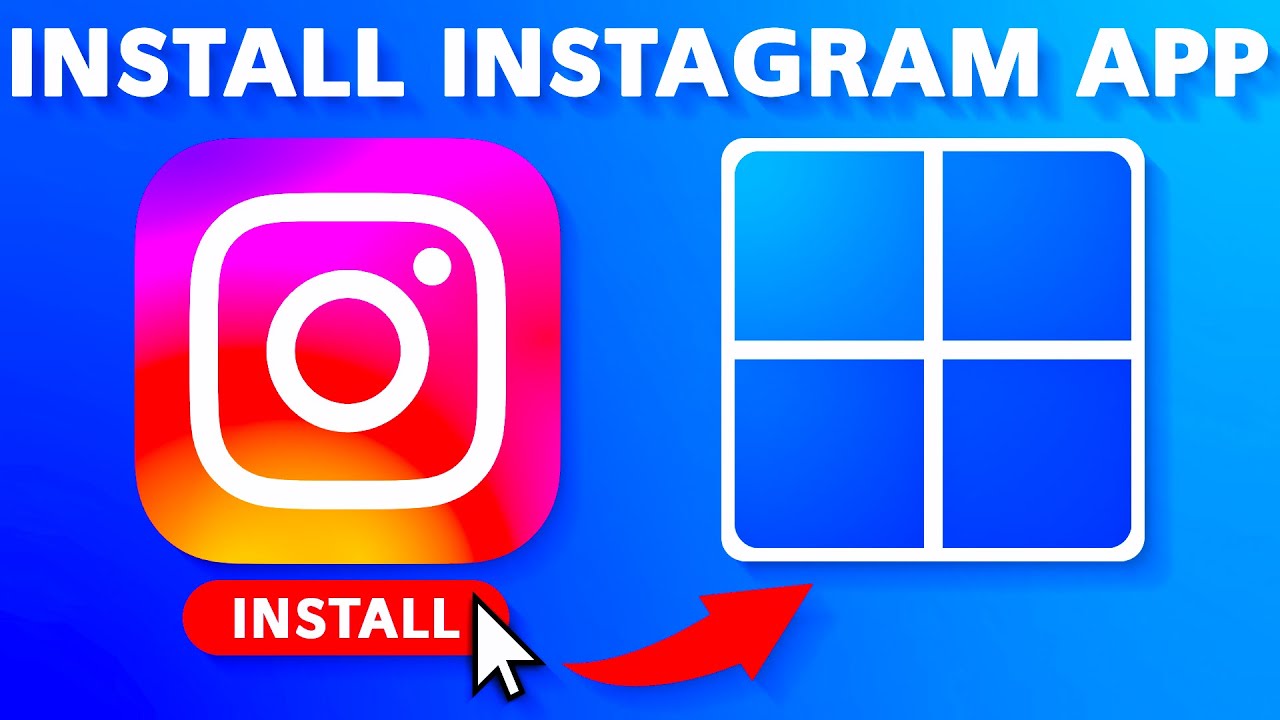 How To Install Instagram On Pc Or Laptop - Step By Step - YouTube