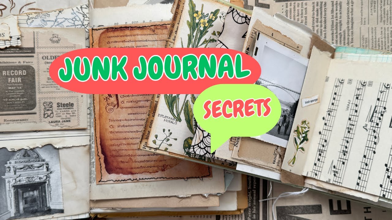 Flip Outs: The Hidden Gem of Junk Journals - YouTube