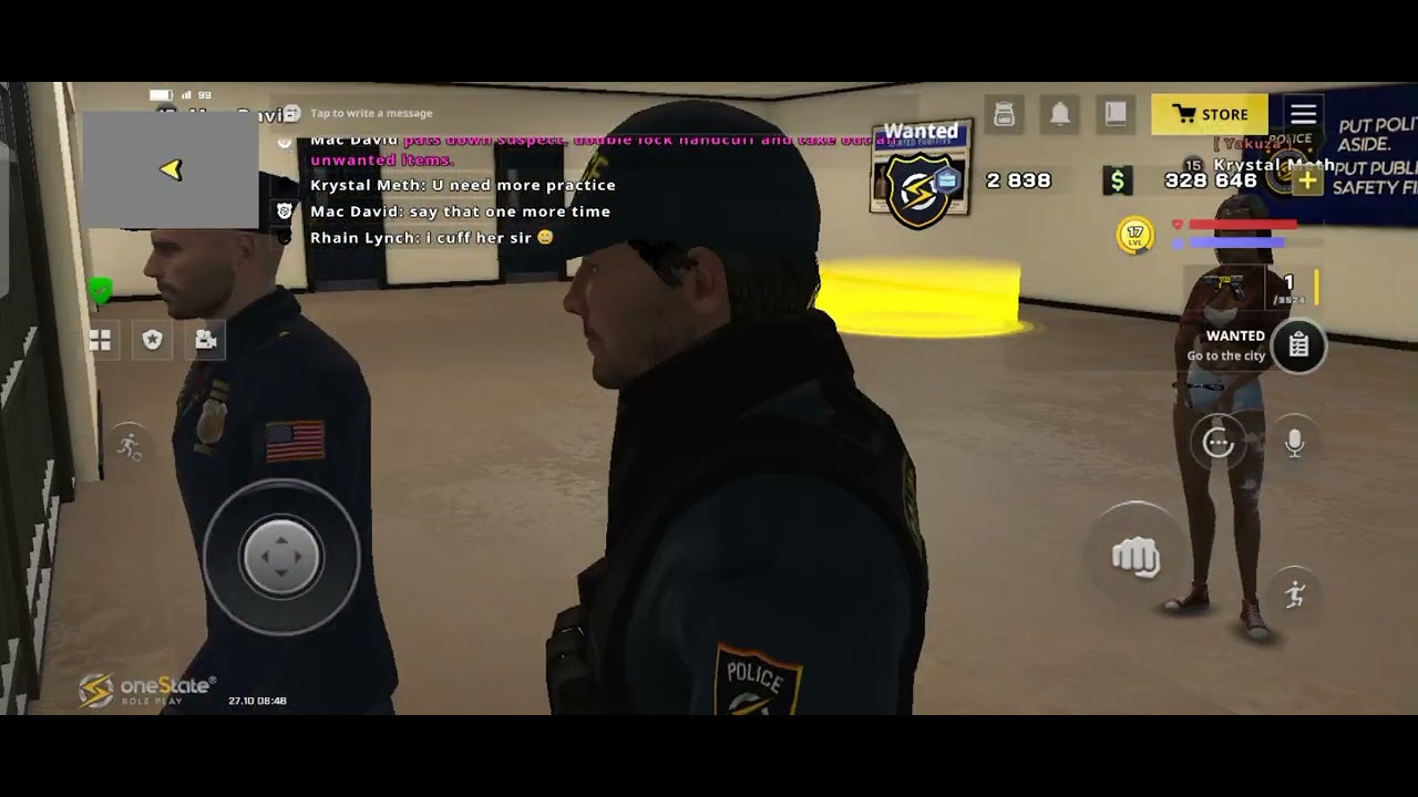 ONE STATE RP (DISOBEYING POLICE OFFICER (1.1) - YouTube