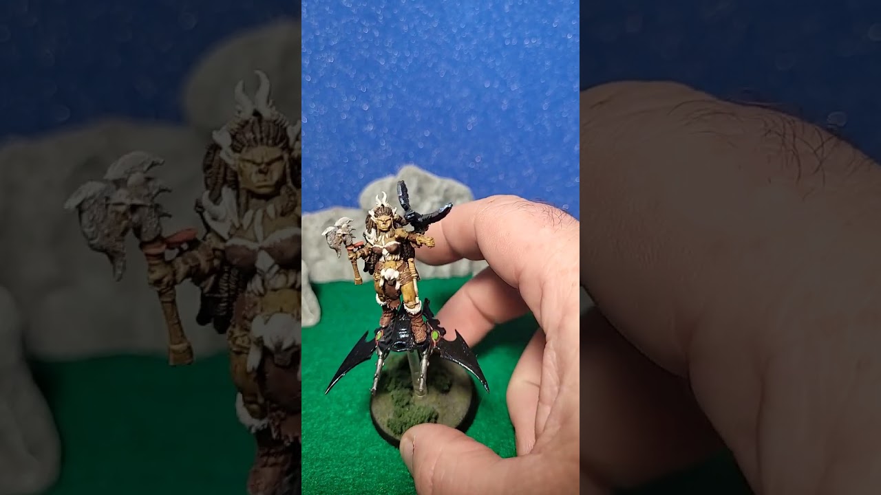 Beastmaster proxy for a warhammer 40k Drukhari army - YouTube