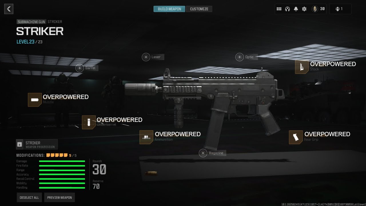 the #1 MOVEMENT STRIKER IN MODERN WARFARE 3 (BEST STRIKER CLASS SETUP ...