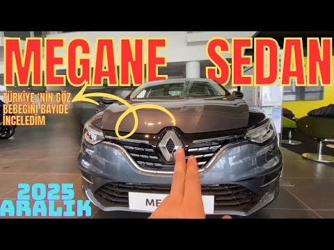 Renault Megan Sedan 1.3 Tce - 1.5 Blue dci - EDC Otomatik - Touch ve İcon Donanımlı 2025 Modelleri -