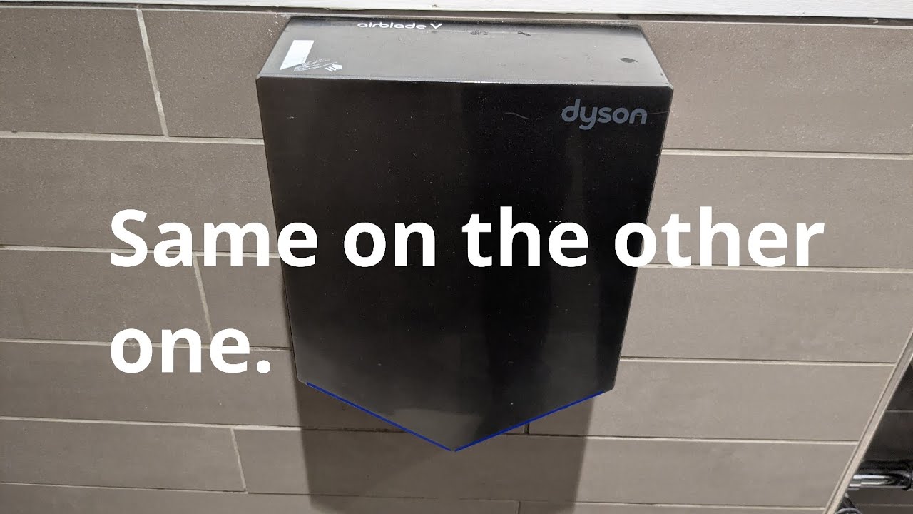 Dyson Airblade V AB08 @ Selfridges, The Trafford Centre in Manchester ♿ ...