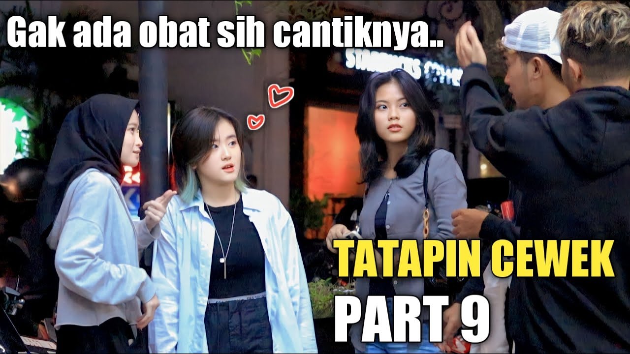 SALTING!! PANDANGIN CEWEK CANTIK BIKIN BAPER PART 9 - YouTube