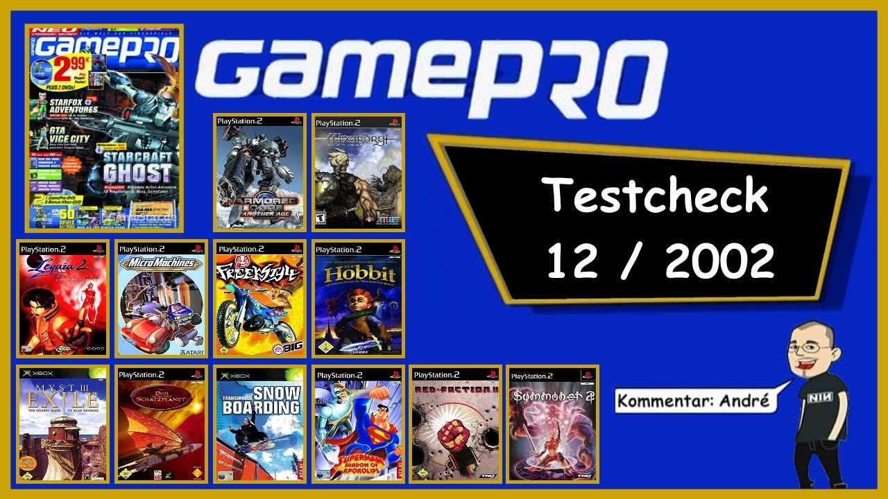 Gamepro 12/2002 - Testcheck - YouTube