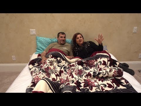 SPENDING THE NIGHT AT THE NEW HOUSE !!! | MAMA RUG AND PAPA RUG - YouTube