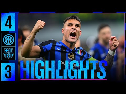 NOTTE SPETTACOLARE A SAN SIRO: SIAMO IN FINALE 💫🖤💙 | INTER 4-3 BARCELLONA | HIGHLIGHTS|UCL 24/25⚫🔵🇮🇹