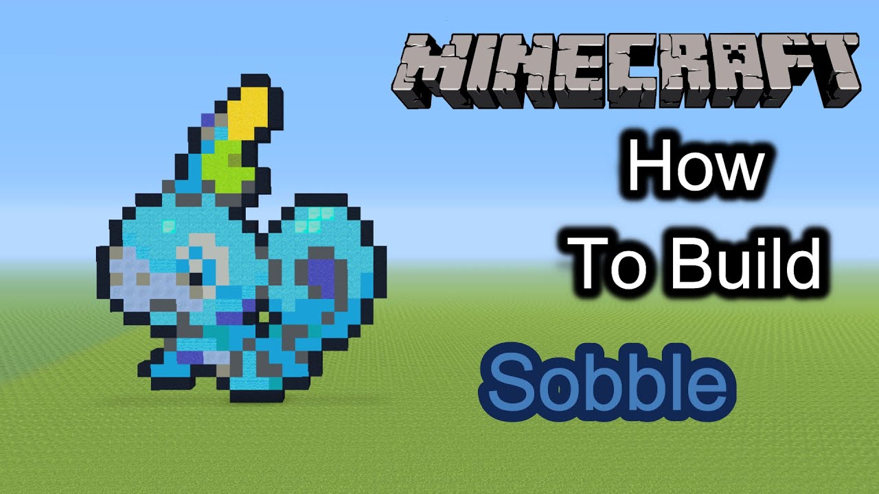 Minecraft Tutorial - Sobble (Gen 8) - YouTube