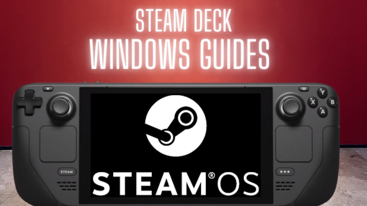 How to recover STEAMOS on the steam deck - YouTube