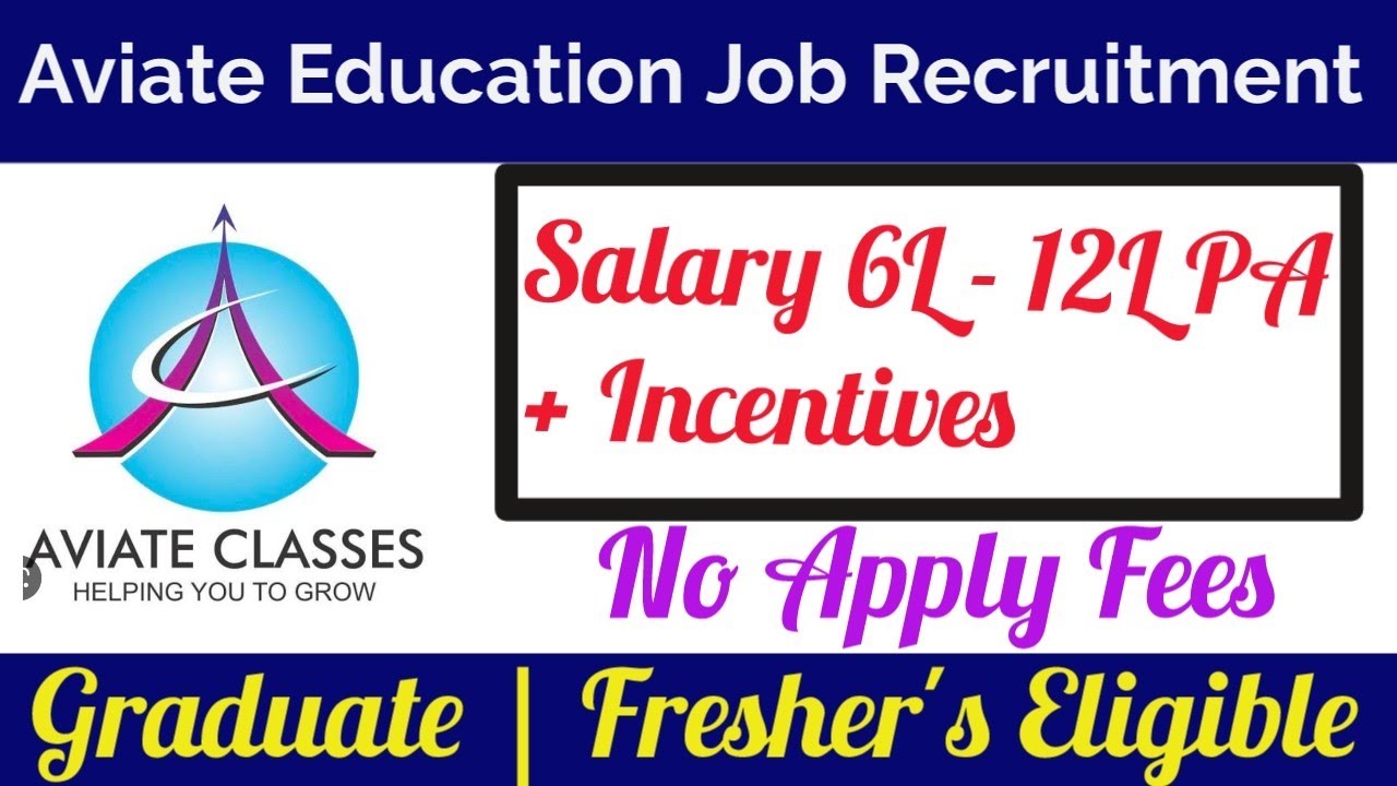 💥 Aviate Education Private Limited Job Recruitment 2023 💥| Jobs Gallery ...