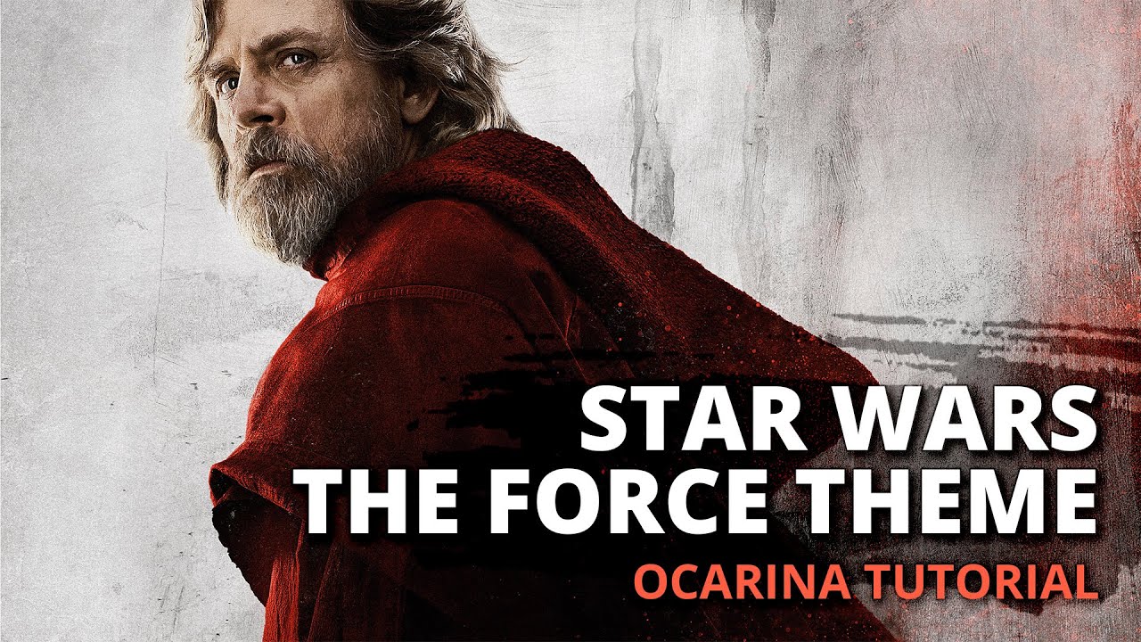 Star Wars - The Force Theme - Ocarina tutorial / tabs - YouTube