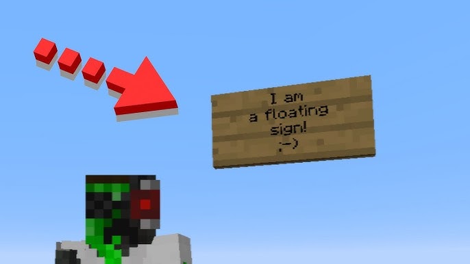 Minecraft Water Sign