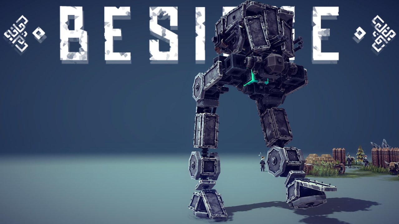 Besiege Best Creations - Star Wars AT-ST, Tank Quadcopter, Best Weapon ...