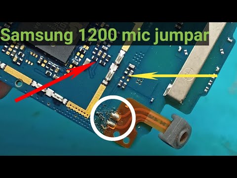 Samsung e1200y mic Solution\\samsung 1200y mic jumper ...