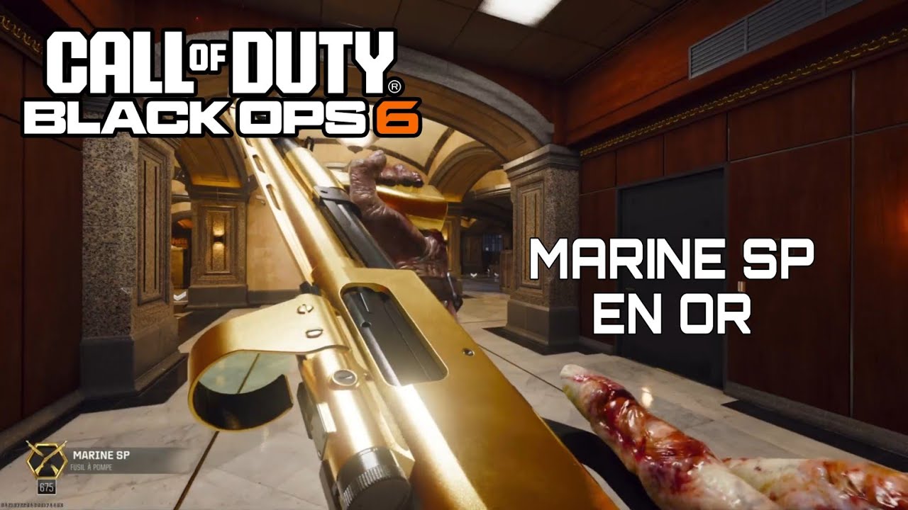 CALL OF DUTY BO6 : MARINE SP EN OR - YouTube