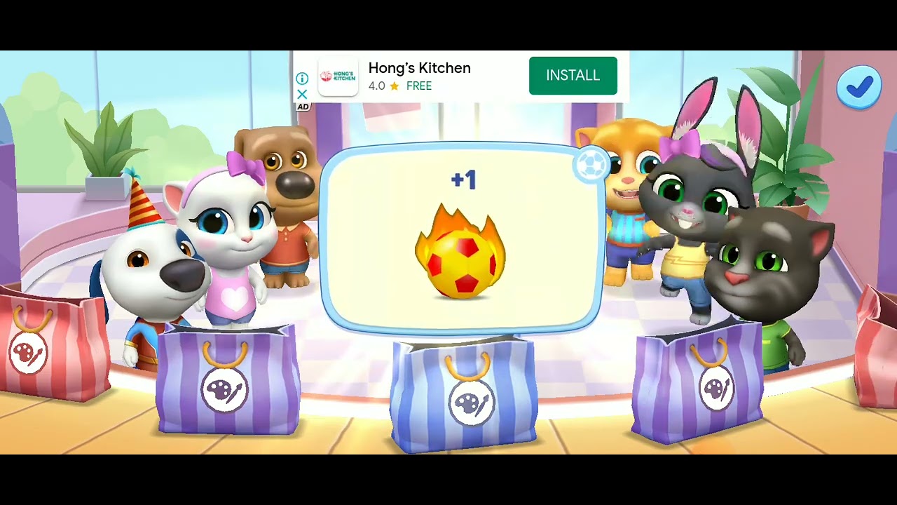 My Talking tom friends New game play video # 2 - YouTube