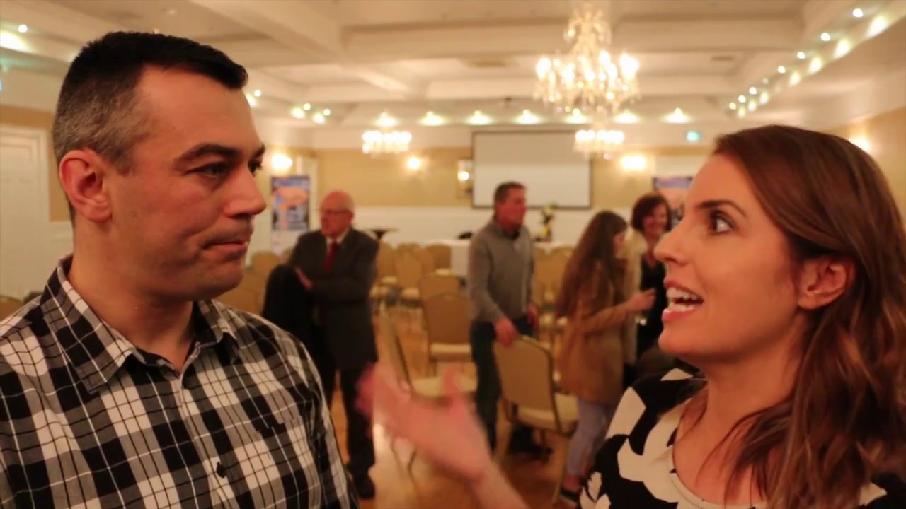 CRY104FM Person of the Year Awards 2017 - Interviewer Ruth Hayes - YouTube