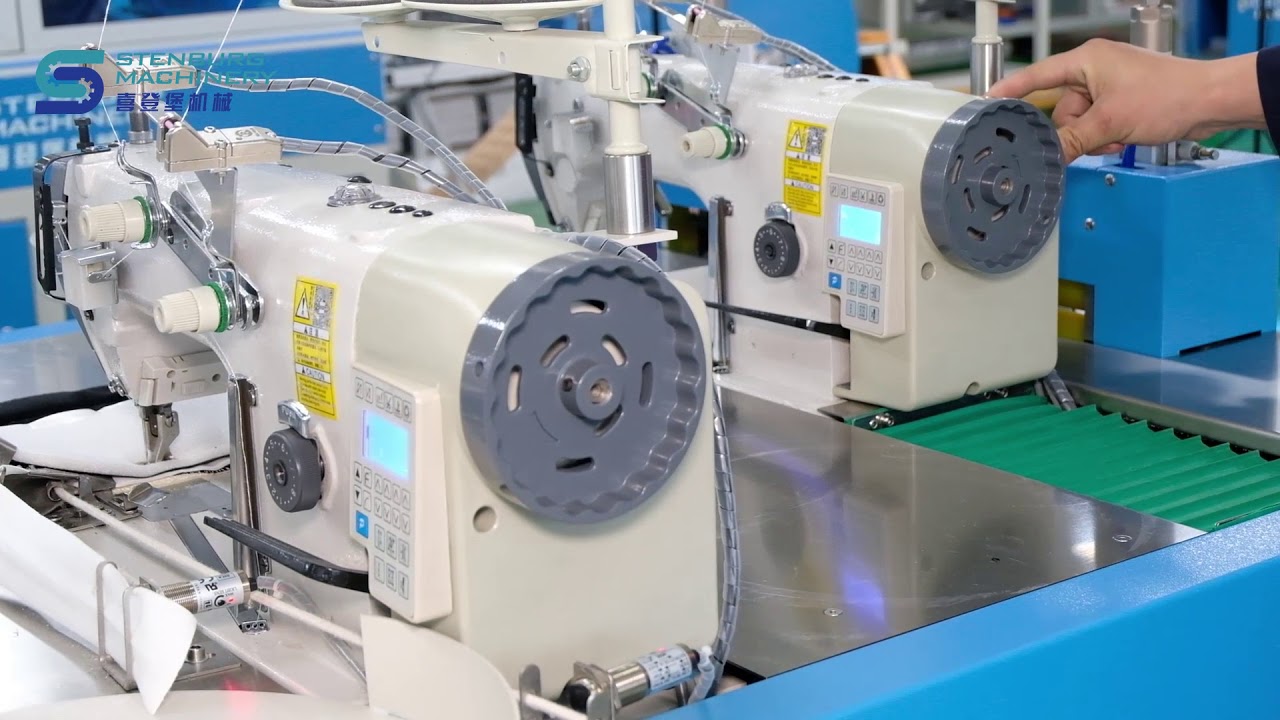 PT-5 Mattress Decorating Tape Edge Sewing Machine - YouTube